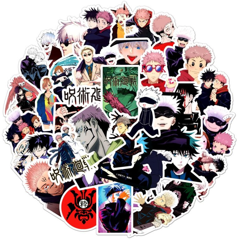 Jujutsu Kaisen Design Stickers - Jujutsu Kaisen Store