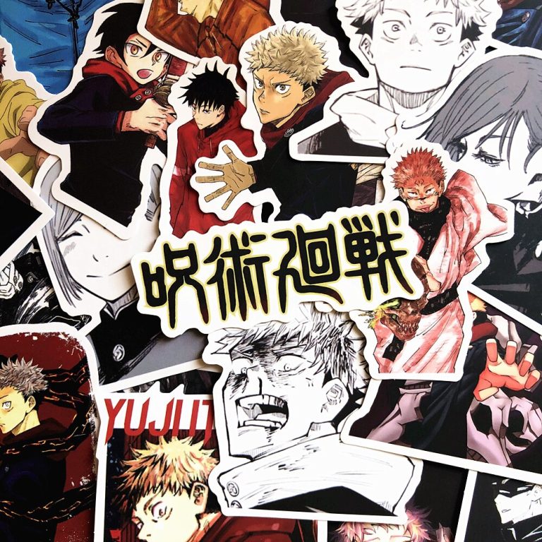 Manga Jujutsu Kaisen Anime Stickers - Jujutsu Kaisen Store