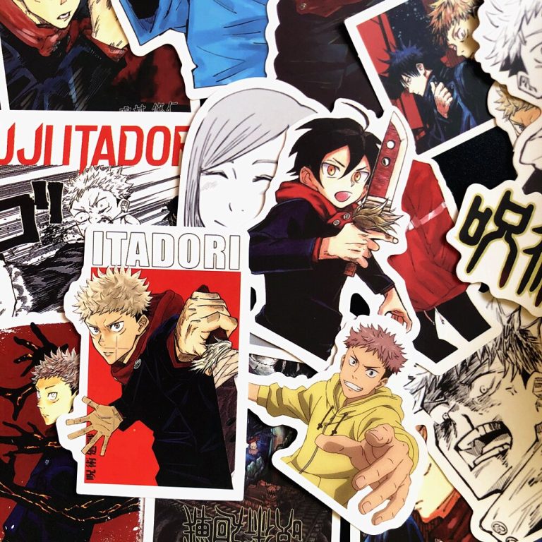 Manga Jujutsu Kaisen Anime Stickers - Jujutsu Kaisen Store