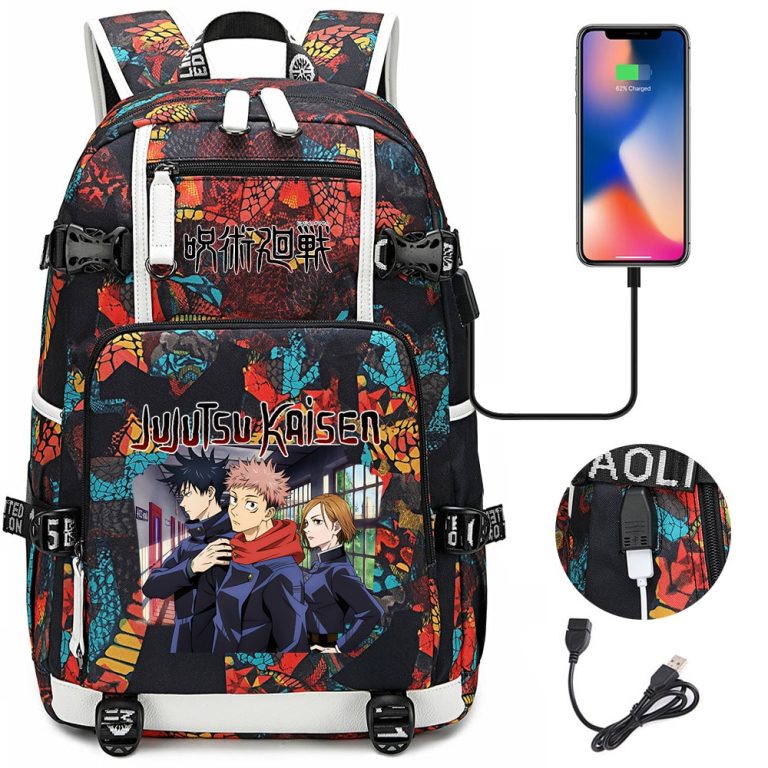 Jujutsu Kaisen Backpack Teenager School Bag - Jujutsu Kaisen Store