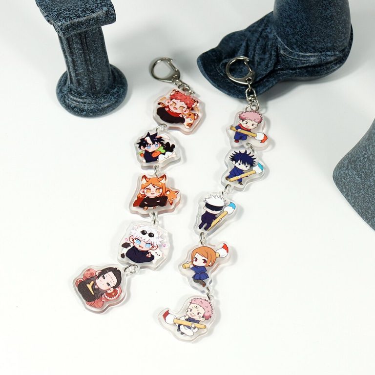 Anime Jujutsu Kaisen Bunch KeyChains - Jujutsu Kaisen Store
