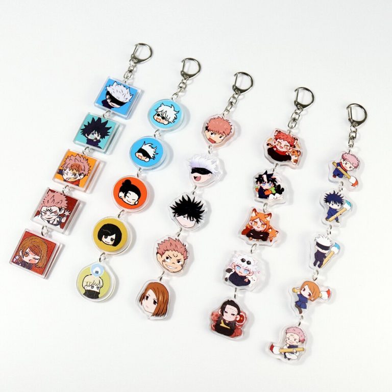 Anime Jujutsu Kaisen Bunch KeyChains - Jujutsu Kaisen Store