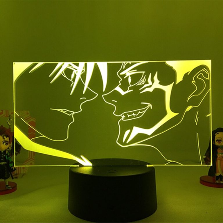 3D Jujutsu Kaisen Megumi & Yuji Itadori Led Lamp - Jujutsu Kaisen Store