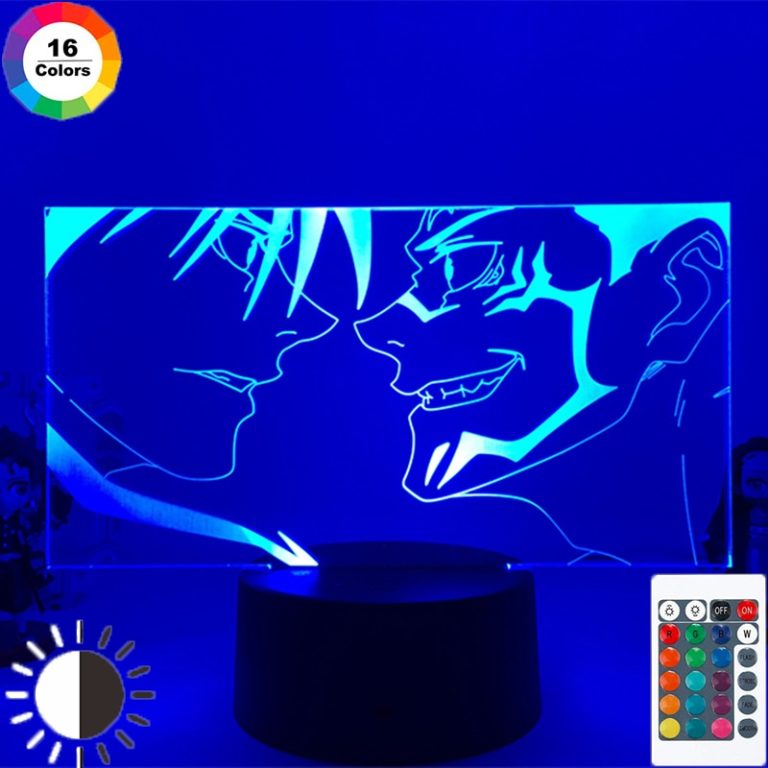 3D Jujutsu Kaisen Megumi & Yuji Itadori Led Lamp - Jujutsu Kaisen Store