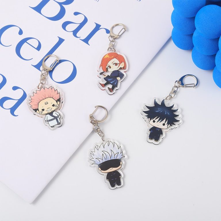 Anime Jujutsu Kaisen Double Sided Keychain - Jujutsu Kaisen Store