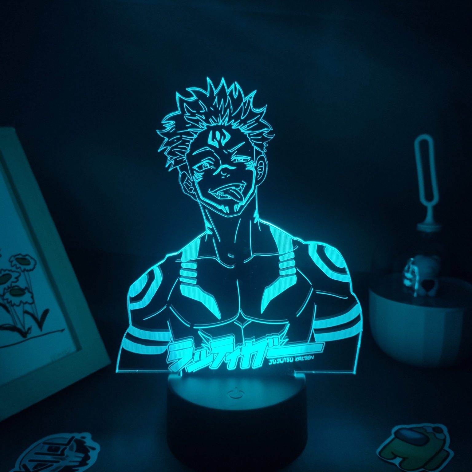 Jujutsu Kaisen Ryomen Sukuna 3D Led Lamp - Jujutsu Kaisen Store