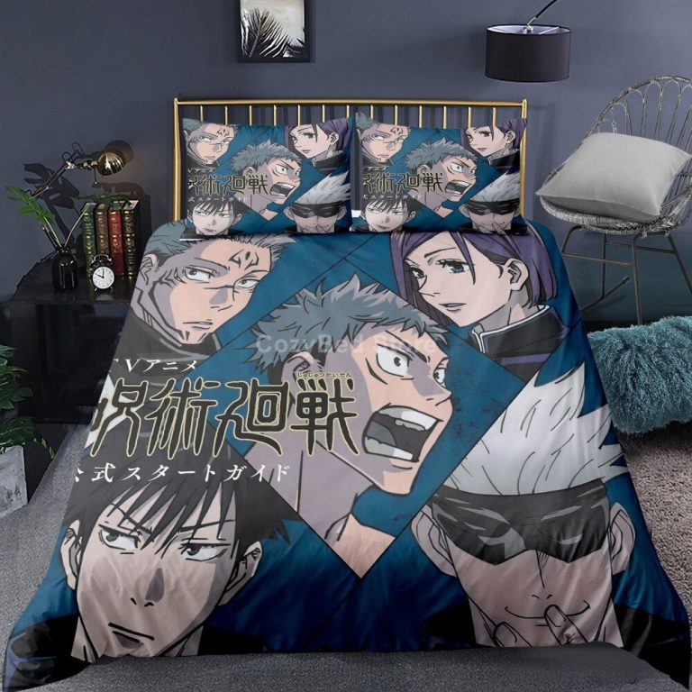 Jujutsu Kaisen Anime Bedding Set - Jujutsu Kaisen Store