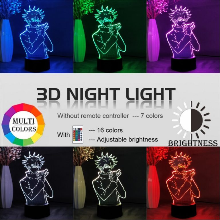 Jujutsu Kaisen Megumi Fushiguro Led Lamp - Jujutsu Kaisen Store
