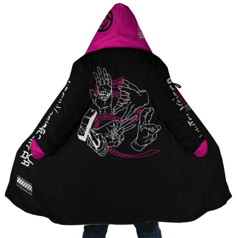 Pink Gojo Jujutsu Kaisen Dream Cloak Coat - Jujutsu Kaisen Store