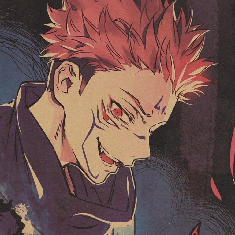 Itadori Yuji Jujutsu Kaisen Kraft Posters - Jujutsu Kaisen Store