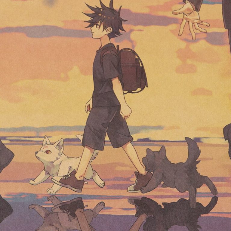 Jujutsu Kaisen Retro Kraft Paper Poster - Jujutsu Kaisen Store