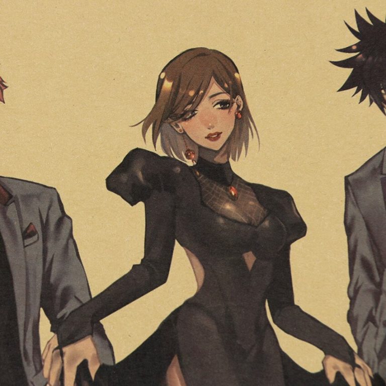 Jujutsu Kaisen Kraft Paper Posters - Jujutsu Kaisen Store