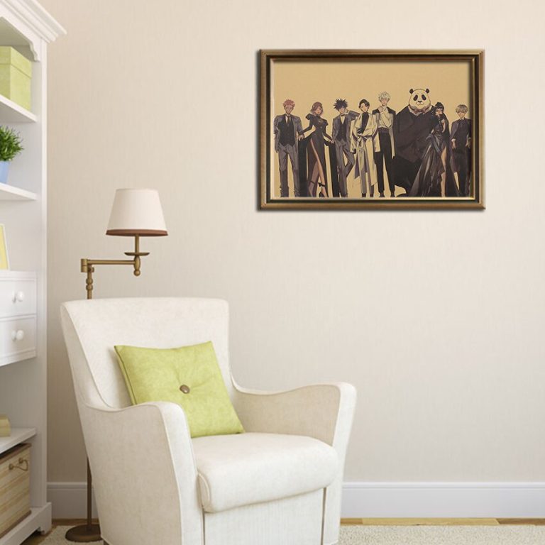 Jujutsu Kaisen Kraft Paper Posters - Jujutsu Kaisen Store