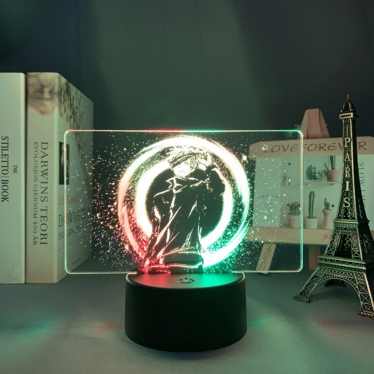3D Jujutsu Kaisen Gojo Satoru Led Lamp - Jujutsu Kaisen Store