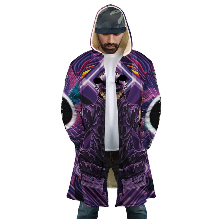 Trippy Gojo Satoru Jujutsu Kaisen Dream Cloak Coat - Jujutsu Kaisen Store