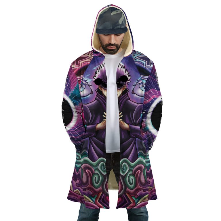 Gojo Satoru Hollow Purple Jujutsu Kaisen Dream Cloak Coat - Jujutsu ...