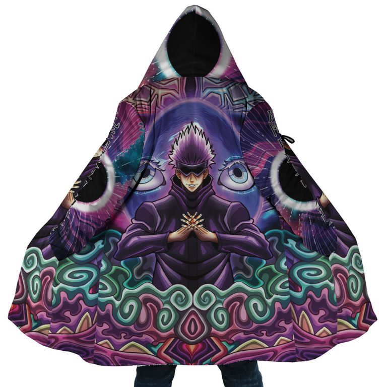 Gojo Satoru Hollow Purple Jujutsu Kaisen Dream Cloak Coat - Jujutsu ...