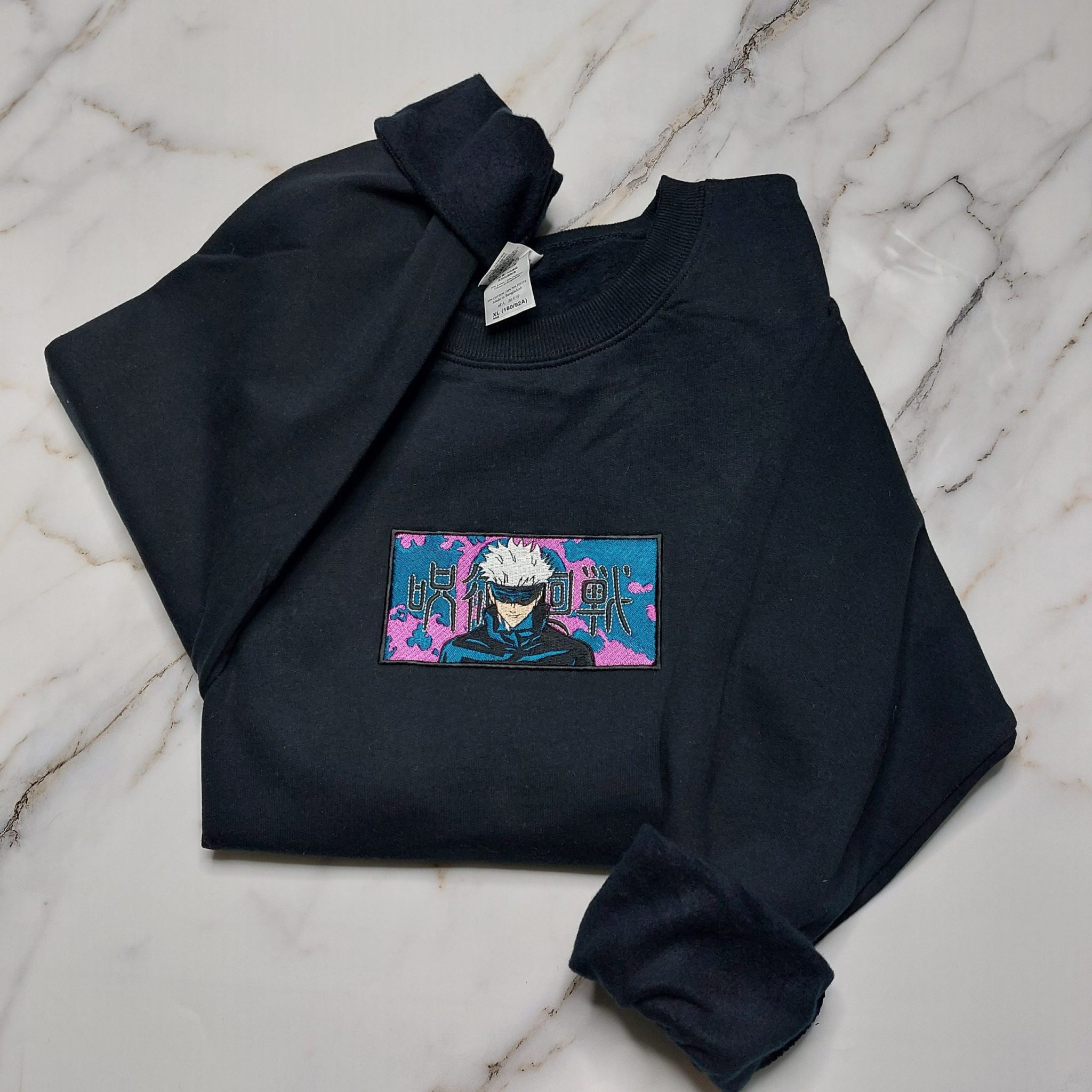 Gojo Jujutsu Kaisen Colorful Embroidered Clothing - Jujutsu Kaisen Store